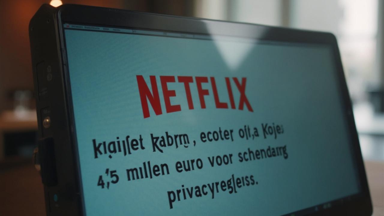Netflix krijgt boete van 4,75 miljoen euro voor schending privacyregels